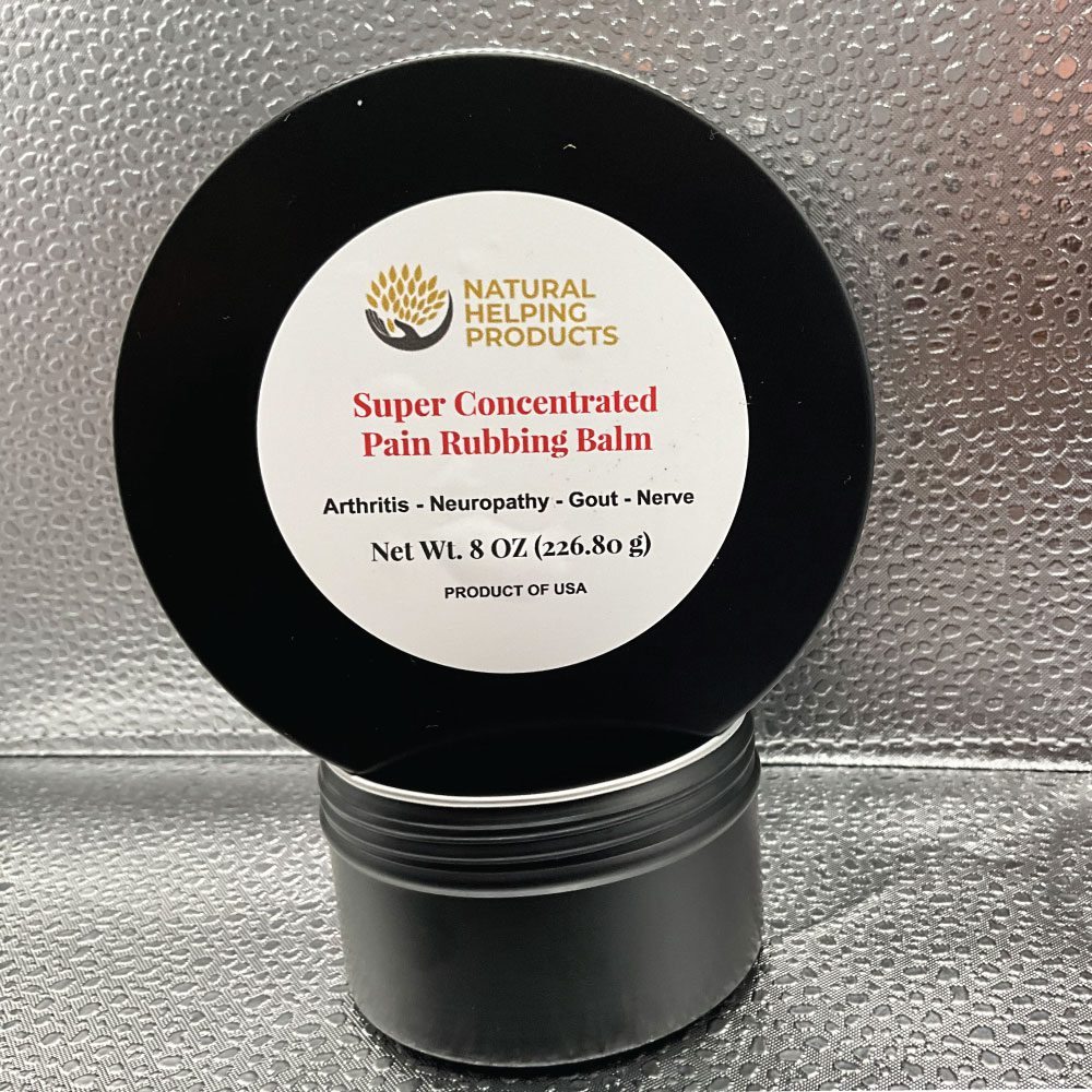 Super Concentrated Pain Rubbing Balm | Natural Helping Products